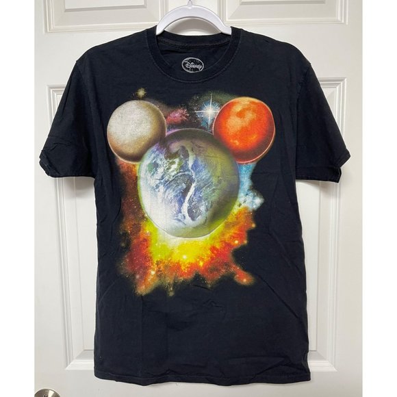 Disney | Tops | Planet Mickey Mouse Disney Tshirt Size Womans Medium ...